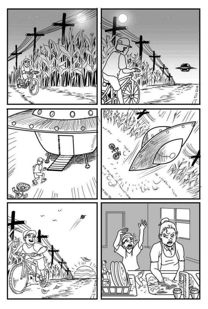 ESL Creative Writing Activity: UFO story | eslwriting.org